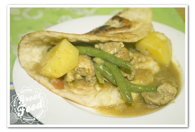 Roti Chicken Curry Massala